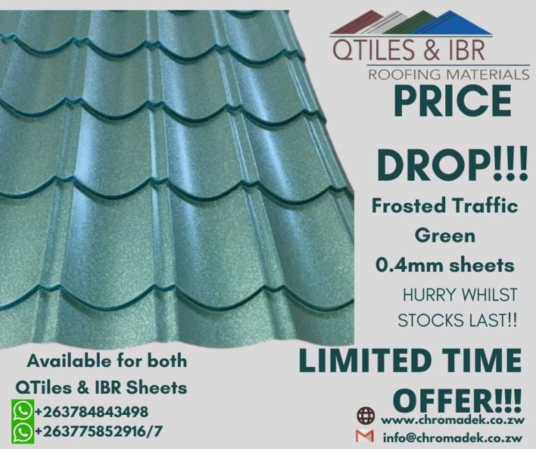 Manufacturer & Supplier of Chromadek IBR Roofing Sheets - Qtiles & IBR ...